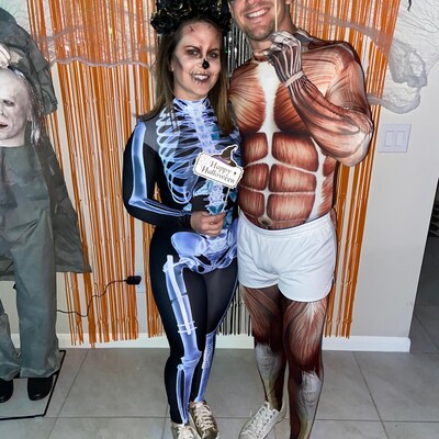 Skeleton Costume, Skeleton Bodysuit, Skeleton Costume Women, Costumes ...