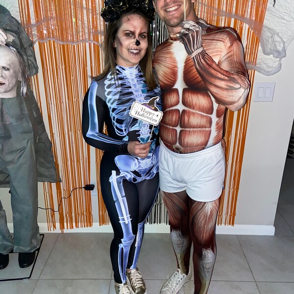 Skeleton Costume, Skeleton Bodysuit, Skeleton Costume Women, Costumes ...