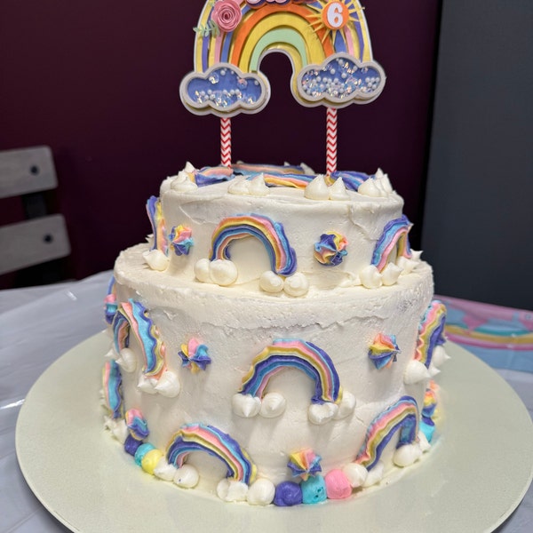 Boho Shaker Cake Topper Svg, Studio and Pdf. Great for Cricut ...