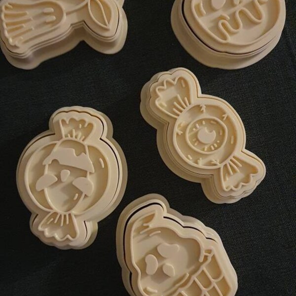 Halloween "wicked Cute" Ghost Cookie Cutter & Stamp Duo, Cute Ghost ...