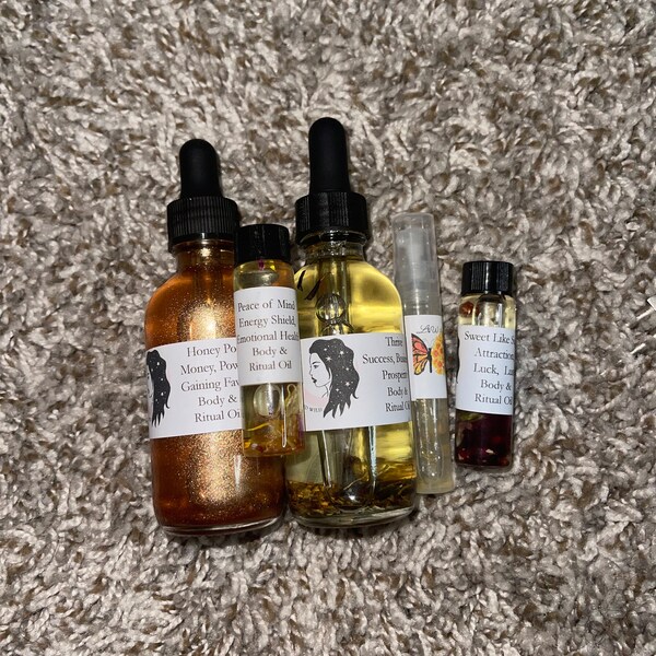Peace of Mind Oil, Protection Oil, Ritual Oil, Repel Negativity ...