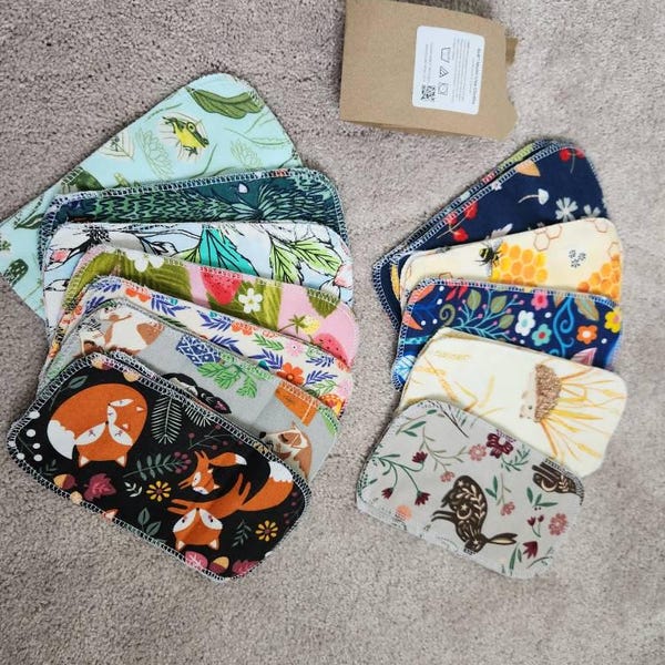 Zipper Pouches | 6”x8” | Storage, Gifting, Purse, Kids, Cash, Etc ...