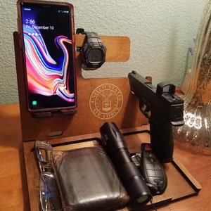 Wooden Docking Station, Police Officer Docking Station, Wood Stand for ...