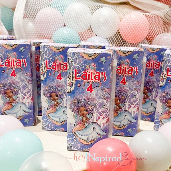 Mermaid Digital Papers, Colorful Sea Seamless Patterns, Rainbow ...