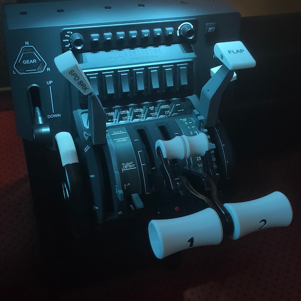 737 V2 Throttle Set for Honeycomb Bravo, Flight Simulator - Etsy