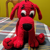 PATRÓN PDF: Patrón de crochet de perro rojo grande - Etsy México