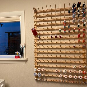 192 Spool Thread Rack 2 Inch Spacing-thread Organization - Etsy