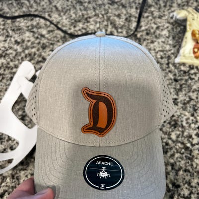 Personalized Father/son Matching Leather Patch Hat Father Son Hats ...