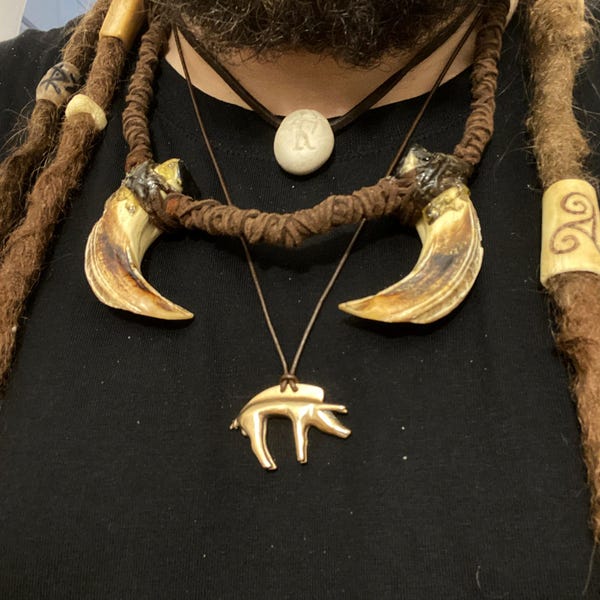 Anglo-saxon Bird Pendant/amulet, Early Medieval, Ag925 Sterling Silver ...