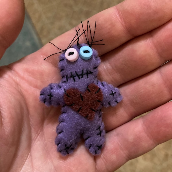 Mini Voodoo Dolls-tiny Voo Doo Dolls-halloween Decor-primitive-zombie ...