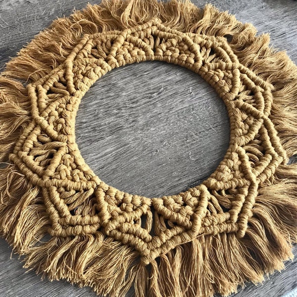 Macrame Wall Hanging Pdf Pattern, Beginner Macrame Tutorial, DIY ...