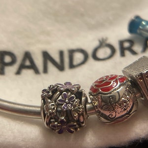 Pandora, Cute Octopus Blue Murano Glass Dangle Charm S925ALE 791694C01 ...