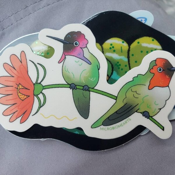 Deep Sea Plankton Glitter Vinyl Sticker | Shrimp Fish Eels Blackwater ...