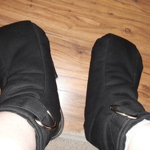 Crawling Habit Training Restraining Booties With Spikes and Segufix ...