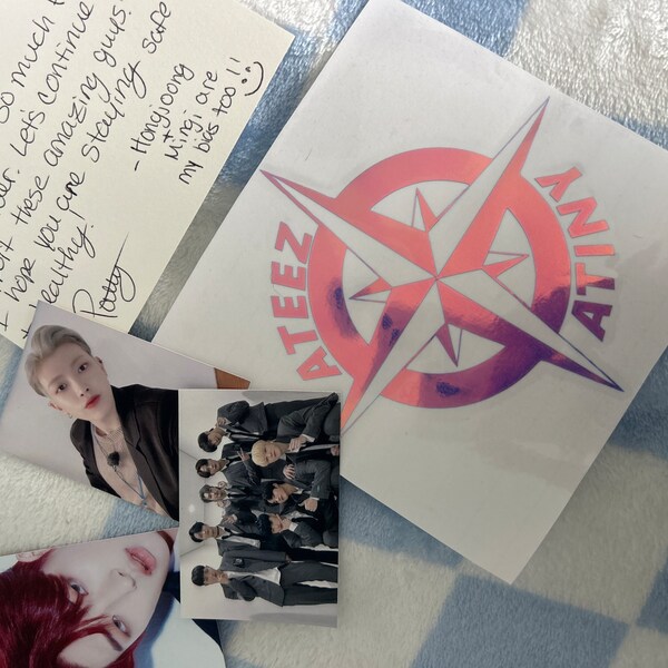 Ateez, Atiny, Ateez Decal, Atiny Decal, Ateez Car Decal, Kpop Decal ...