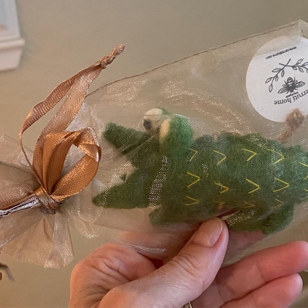 Handmade Felt "surfer Dog Tod" Ornament-handmade Ornaments-fair Trade ...