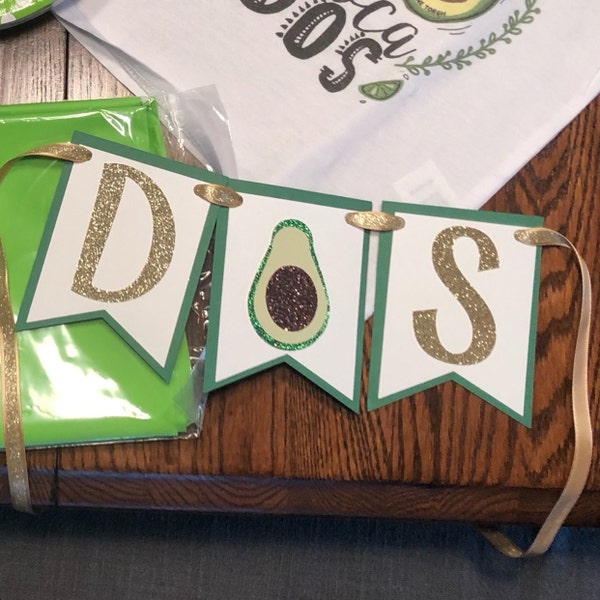 Avocado High Chair Banner/ Avocado Birthday Party/ Avocados - Etsy