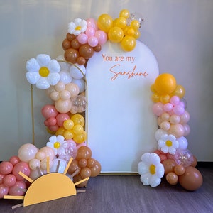 Custom Happy Birthday Decal for Birthday Arch Personalized Age and Name ...