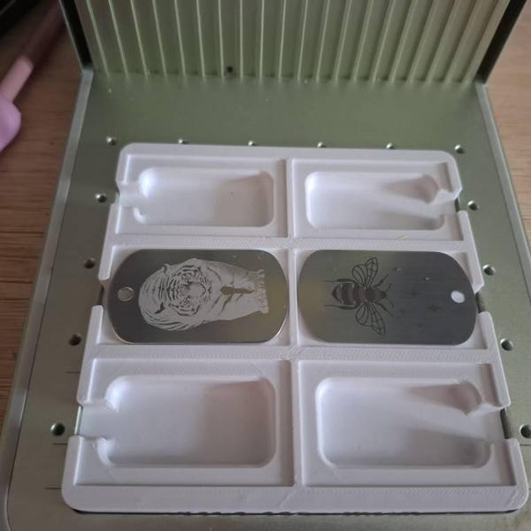 XTOOL F1 Jig/fixture for ID Dog Tags - Etsy
