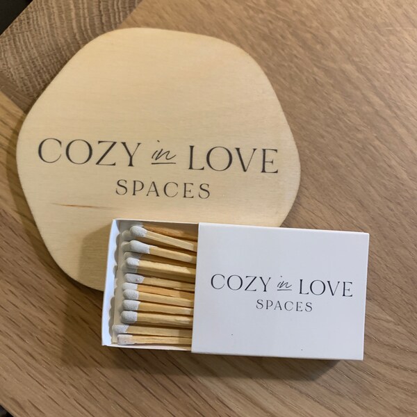 Restaurant LOGO Matchboxes / Business Matches / Custom Matchbooks ...