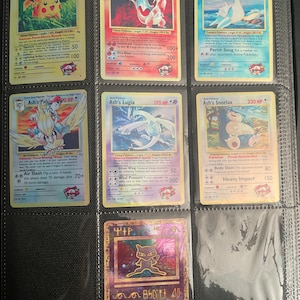 Ash's Charizard Gym Heroes Revival Handmade Holo Proxy Card - Etsy