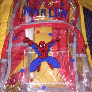 Superhero Personalized Clear Backpack - Etsy