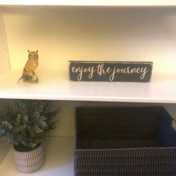 Enjoy the Journey Sign,enjoy the Journey,wood Sign,sign,home Decor,gift ...