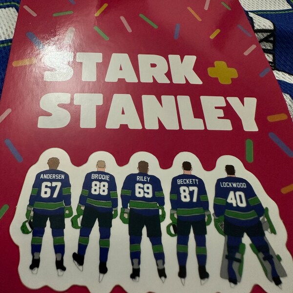 Vancouver Vipers Team Sticker - "playing for Keeps" Series by Becka ...