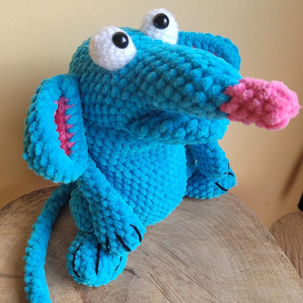 Tutter Blue Mouse Crochet Pattern PDF | ENGLISH | Amigurumi | Toy ...