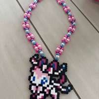 Excision Perler Necklace by Leaky Pixels • Excision Perler • EDM Perler ...