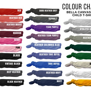 EDITABLE Next Level 6200 Color Size Chart Digital File Color - Etsy