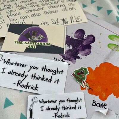 Roderick Wimpy Kid Sticker, Funny Wimpy Kid Sticker, Diary of a Wimpy ...