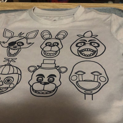 Freddy Fazbear Fnaf SVG / DXF / PNG File Cutting File for - Etsy