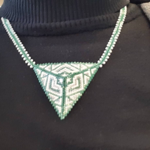 Peyote Triangle Pattern With Instruction, Peyote Triangle Instruction ...