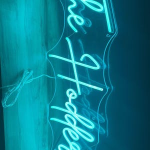 Neon Sign Custom Name, Custom Neon Sign Battery Operated, Neon Sign ...