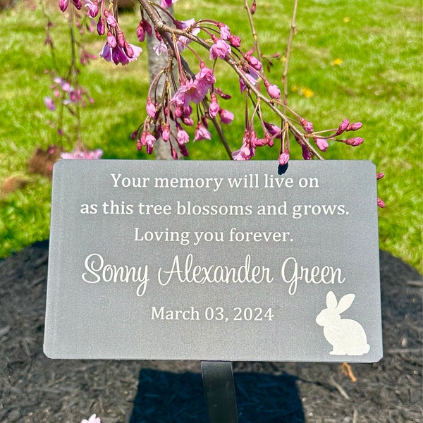 Personalized Dedication Plaque, Yard Signs Custom, Outdoor Sign With ...