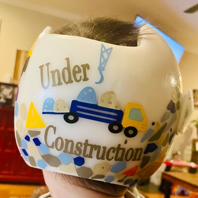 Doc Band Decals, Construction Truck Cranial Helmet Decal Stickers for ...