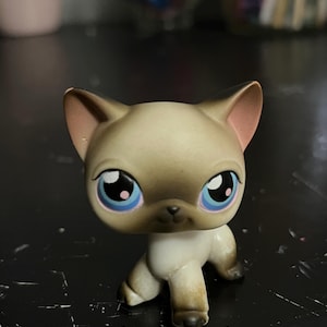 Littlest Pet Shop Golden Retriever Toy LPS Hasbo - Etsy