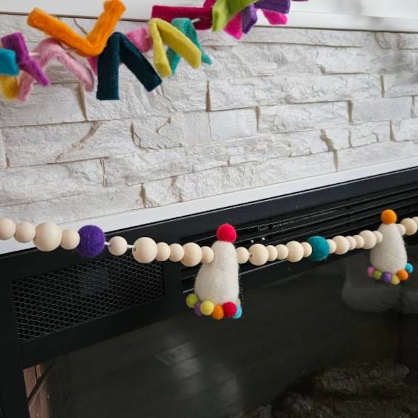 Vine Garland. Felt Leaf Garland. Felt Vine Garland. 6ft - Etsy