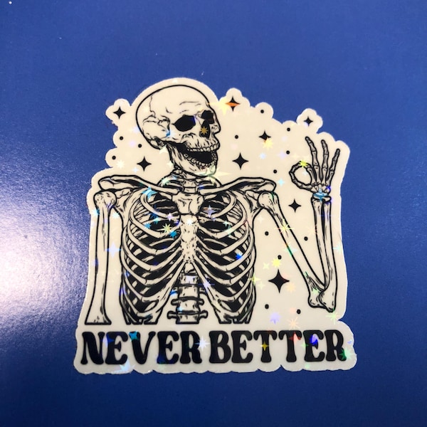 This is Fine Sticker, Funny Dog on Fire Sticker, Waterproof, Mental ...