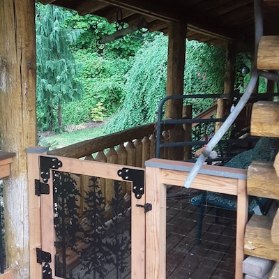 Metal Panel Metal Privacy Screen With Birds Custom Design - Etsy