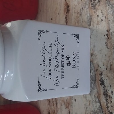 In Loving Memory Personalized Memorial Ornament Wood Round ...