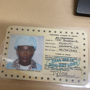 Tyler the Creator Call Me If You Get Lost Id Double Sided - Etsy