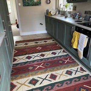 Natural Jute Rug, Runner Rug, Jute Runner Rug, Vintage Style Custom ...