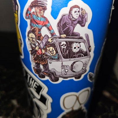 Unique Yeti Holding Yeti Vinyl Decal Waterproof Laptop & - Etsy