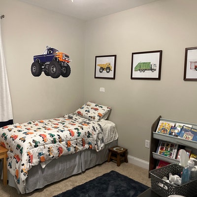 Excavator Print, Digger Print, Excavator Poster, Digger Wall Art ...