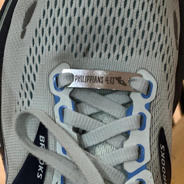 Runner Gift Running Shoe Tags Marathon Run Shoe Charm Laser Engraved ...