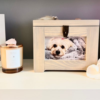 Personalized Pet Memory Box / Urn With Name and Quote or Poem - Etsy