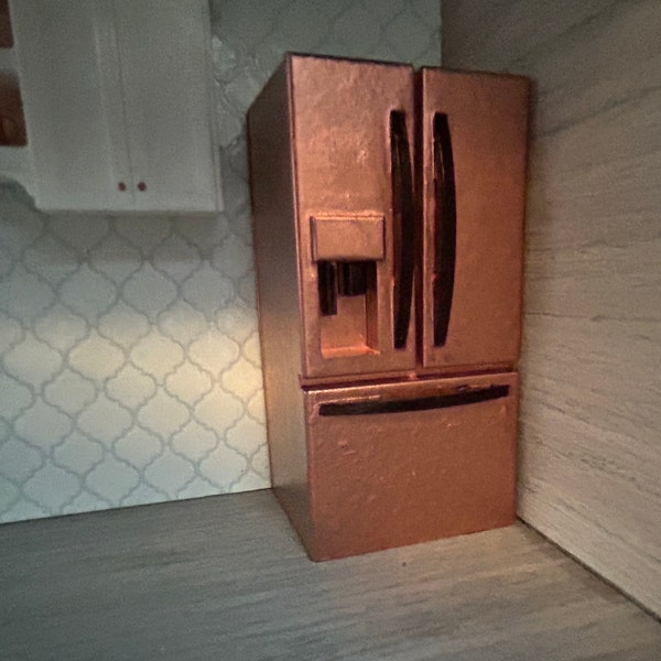 1:24 Scale Fridge Kit * Dollhouse Miniature * G Scale / Gauge * 3D ...