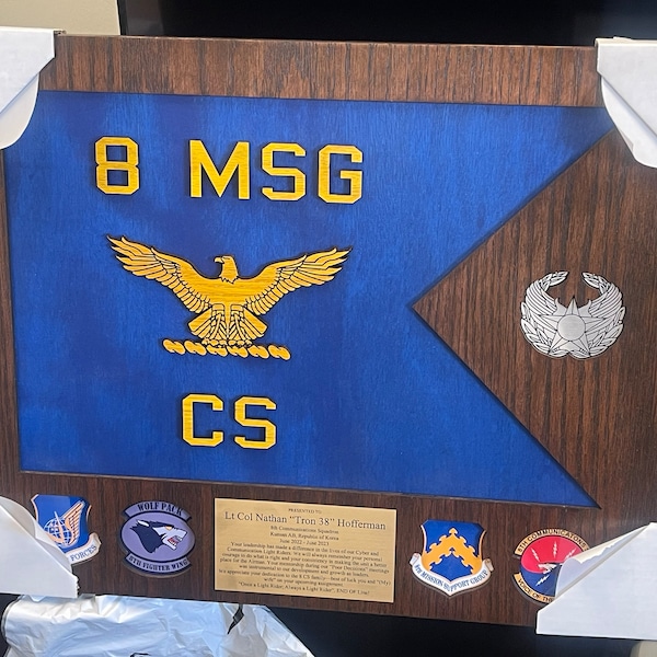 Air Force Guidon Replica Plaque - Etsy